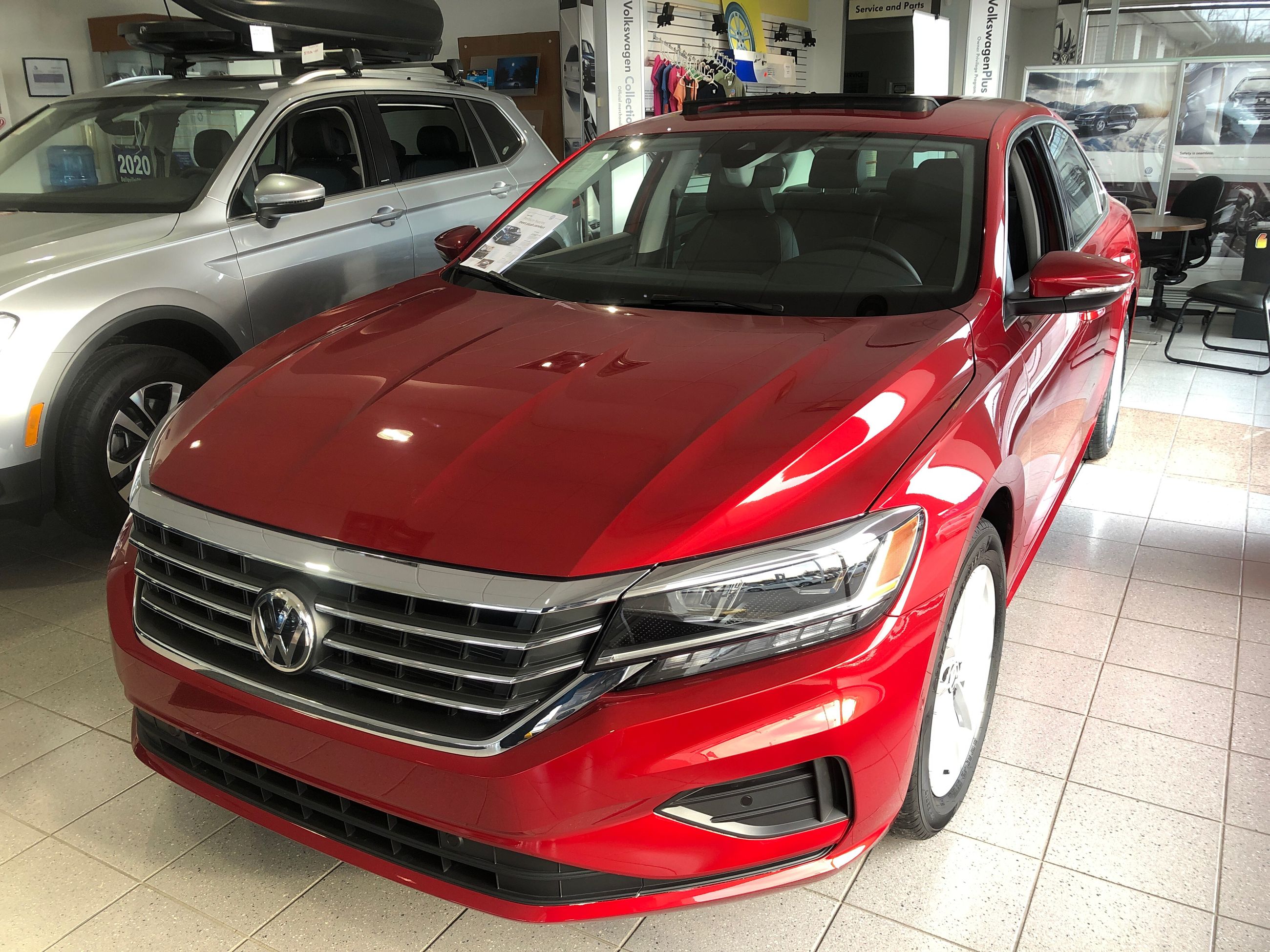New 2020 Volkswagen Passat Highline Aurora Red Chroma - $36129.0 ...