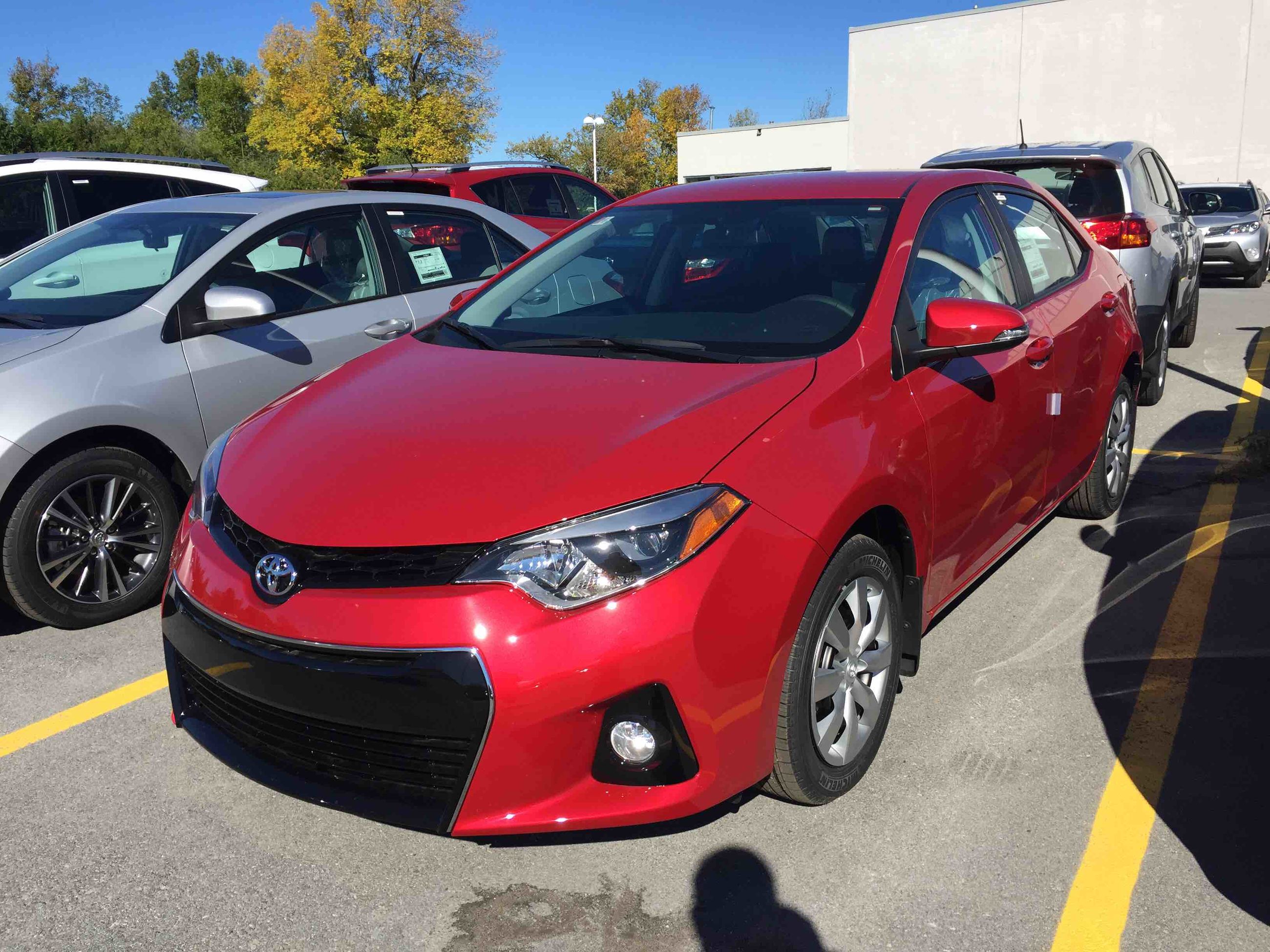 New 2016 Toyota Corolla 4-door Sedan S CVTi-S for sale in Kingston ...