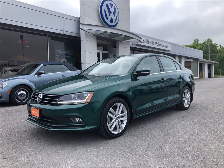 Used 2017 Volkswagen Jetta Highline Green 14,500 KM for Sale - $21900.0 ...