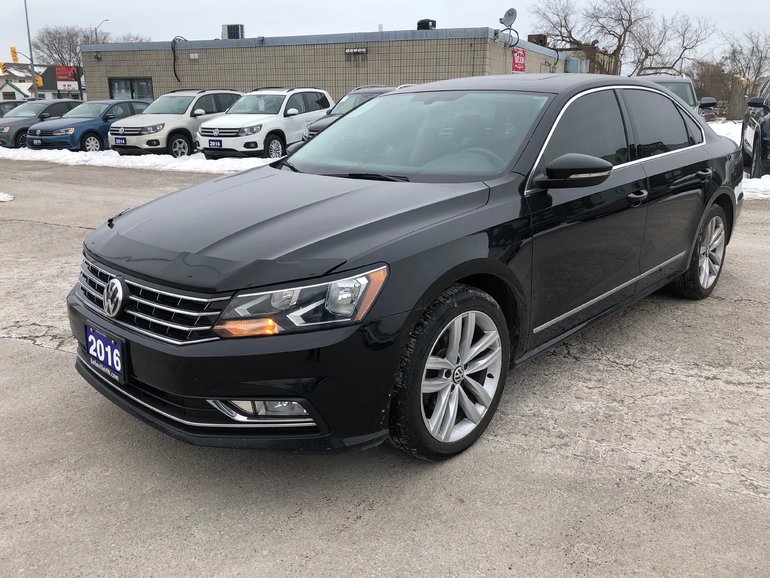 Used 2016 Volkswagen Passat Highline BLACK 92,063 KM for Sale - $17900. ...